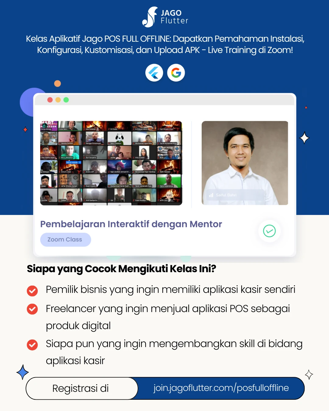 AFC Batch 2: Aplikasi Android POS Full Offline Dengan Flutter & SQLite, Fitur Backup DB ...